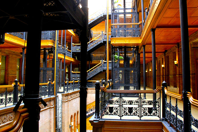 The Bradbury Building -The biggest architectural movie star in L.A. and ...