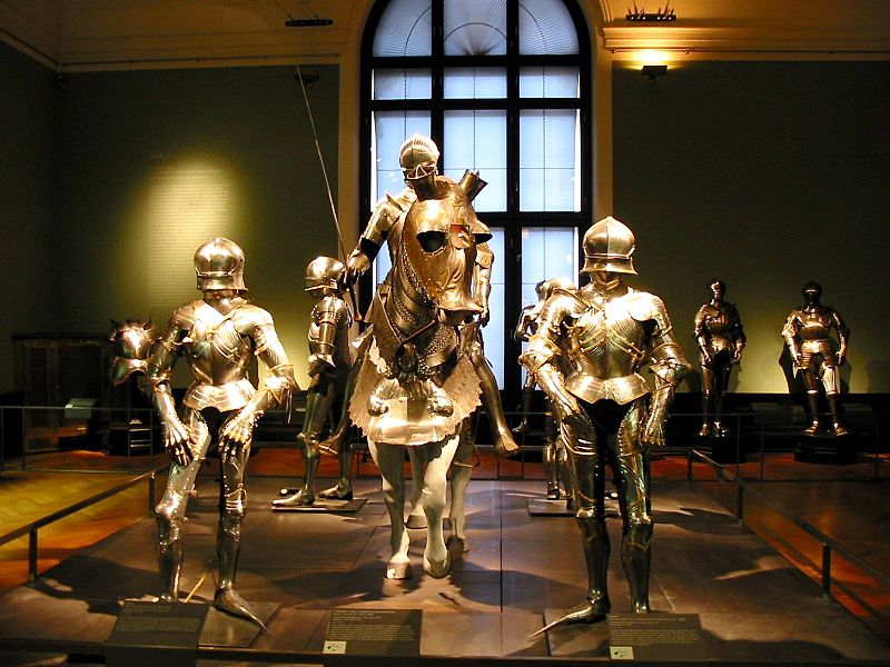 The Gothic plate armor: Designed to completely protect the knight’s ...