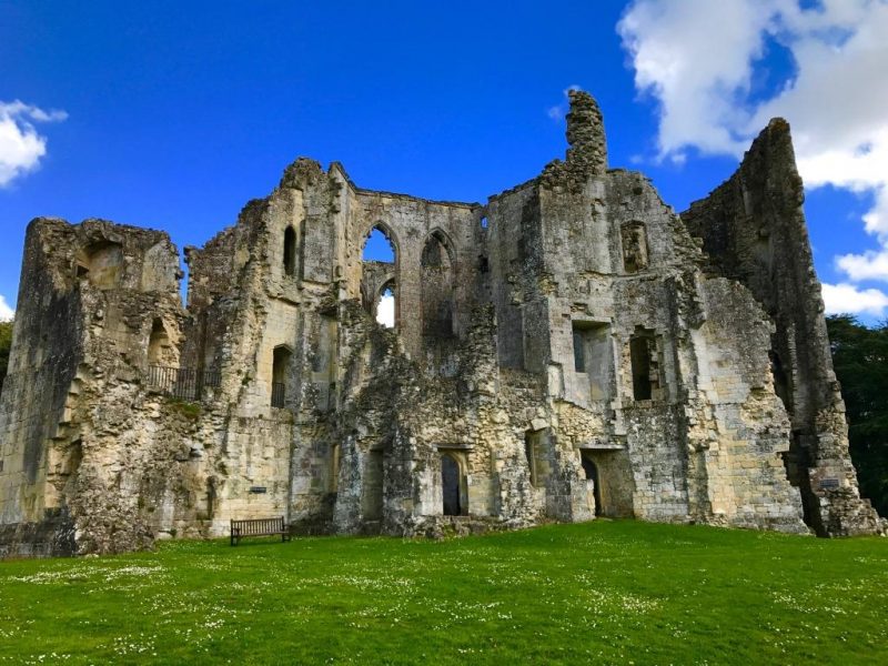Wardour Castle - The 14th-century hexagonal castle was once one of the ...