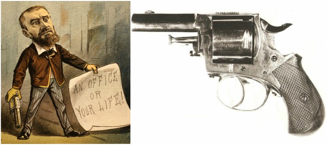 The killer of President Garfield, used a gun with an Ivory grip - it ...