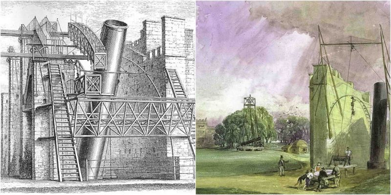 The Leviathan held the record as the largest telescope in the world for ...