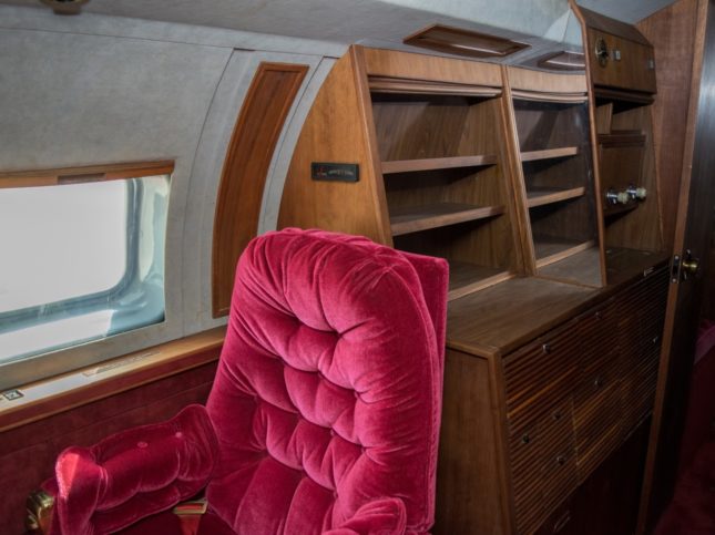 Elvis Presley's luxurious private jet is auctioned after decades spent ...