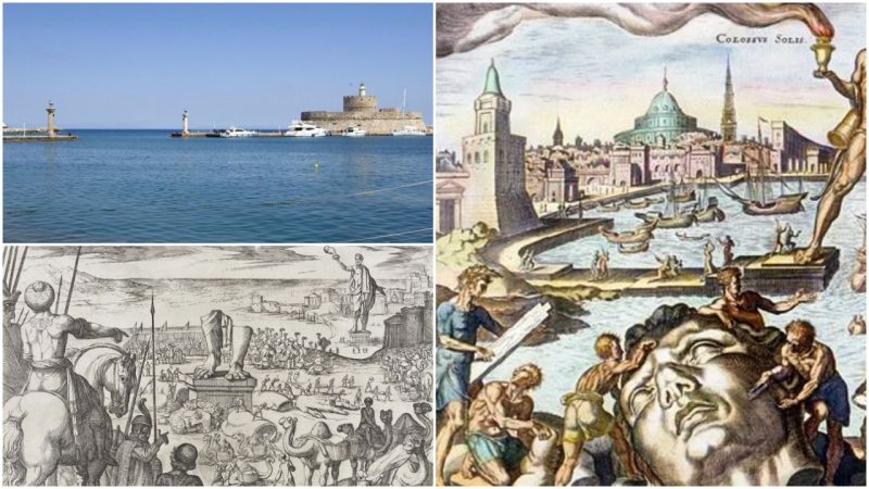 The Colossus of Rhodes - One of the Seven Wonders of the Ancient World ...