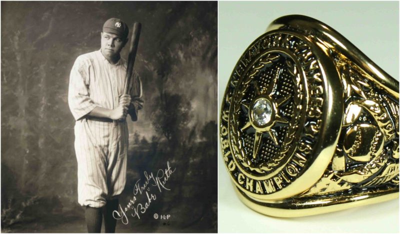 Babe Ruth's 1927 World Series ring and the 1919 'curse' contract up for ...