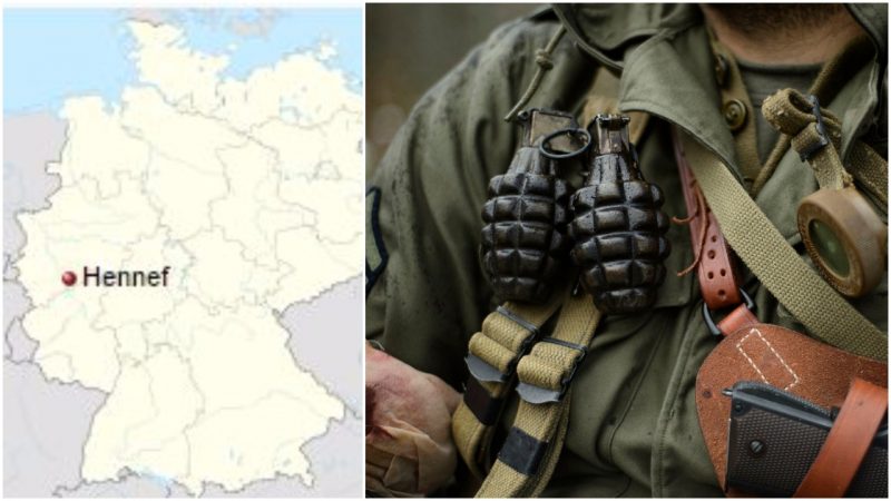 Explosion of WWII grenades in a German town - The Vintage News