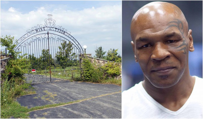 The abandoned Ohio mansion of Mike Tyson was taken over by a fledgling ...