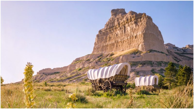 The 19th century Oregon Trail left evidence we can see today, even ...