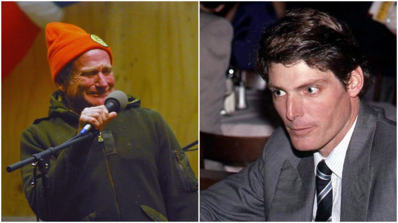 Christopher Reeve and Robin Williams, close friends since their ...