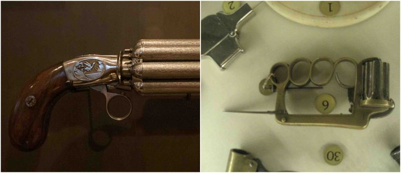 Centuries of firearm inventions, and the blade and bullet, a fearsome ...