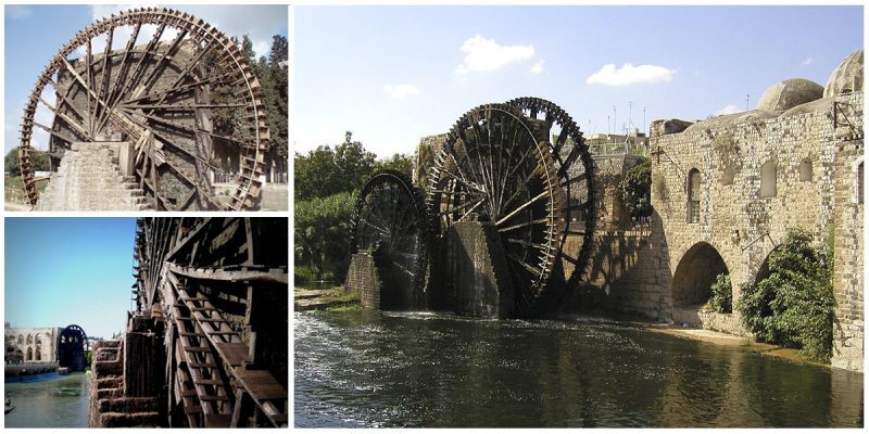 The Giant Norias Of Hama 17 Magnificently Engineered Water Wheels