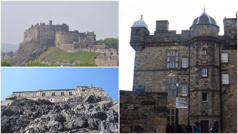 The legendary Edinburgh Castle occupies the site of a 350-million-year ...