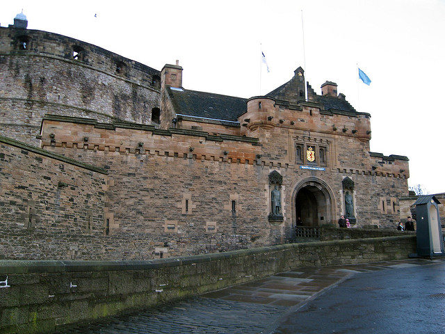 Edinburgh Castle is so old that by the time of the first definite ...