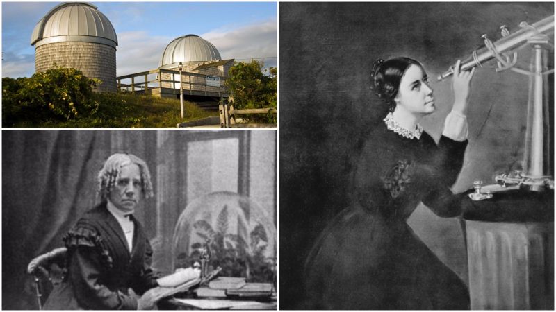"Miss Mitchell's Comet" was discovered by a female astronomer in 1847 ...