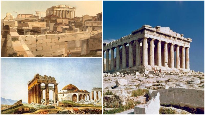 In its long life, the Greek Parthenon was used as a church and then a ...