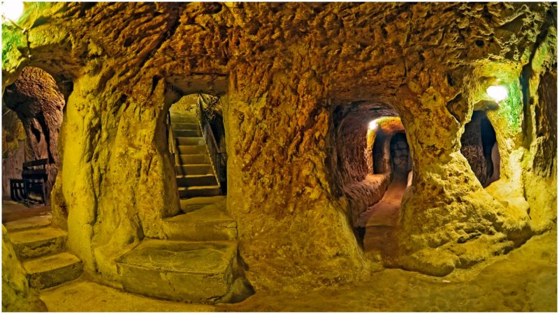 Derinkuyu: the advanced underground city in Turkey using ventilation ...