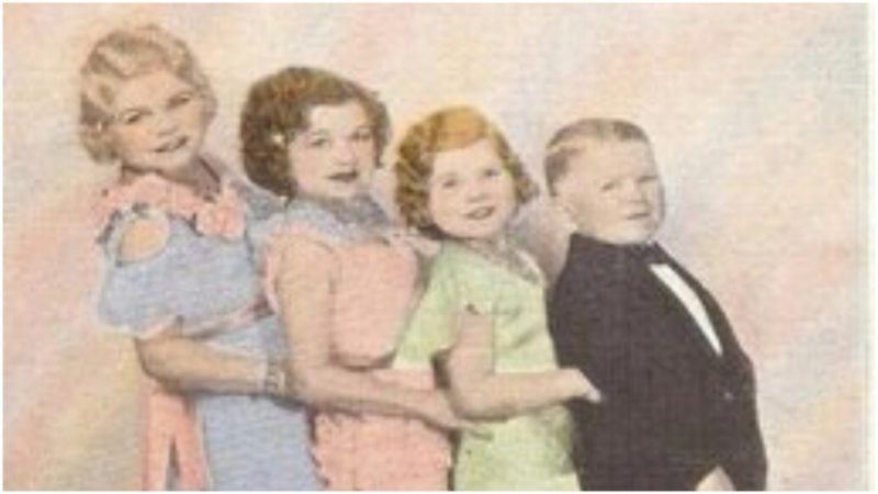The Doll Family, four dwarf siblings who found success in Hollywood ...
