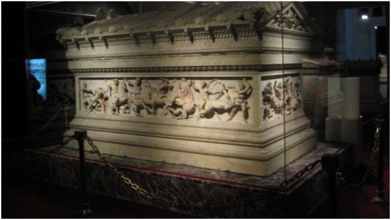 Alexander Sarcophagus, one of the most remarkable examples of ...