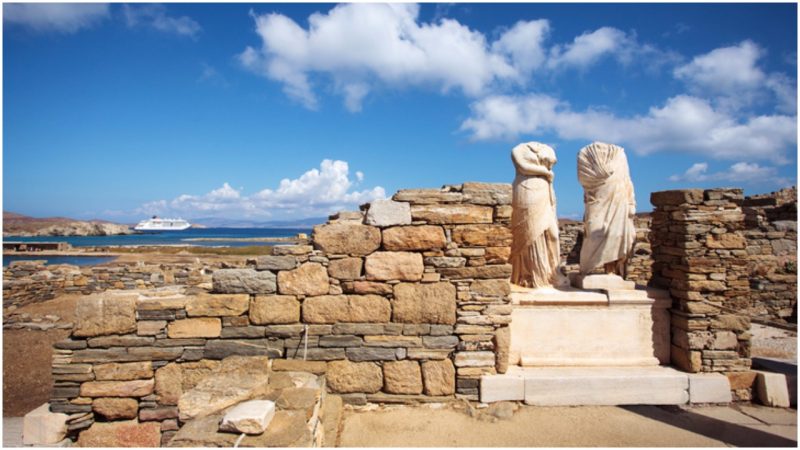 The Greek island of Delos was considered birthplace of the god Apollo ...
