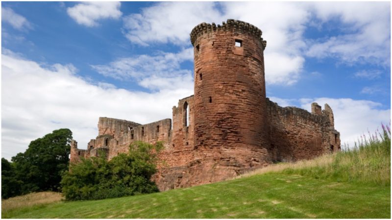 Bothwell Castle, fought over by the English and the Scots for centuries ...