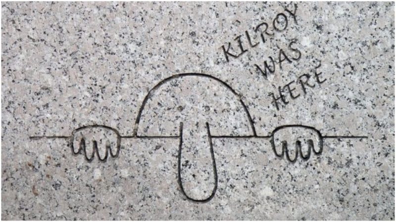 Kilroy was here – mysterious WWII origins of the first viral graffiti ...