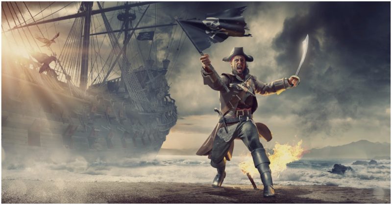 The Jolly Roger flag: Not a happy fellow, it meant you were just about ...