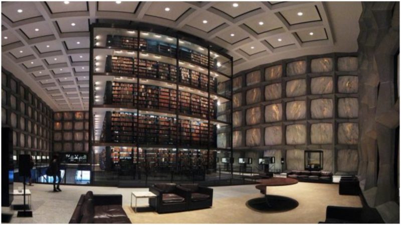 Yale's rare book library is designed to shield precious works from ...