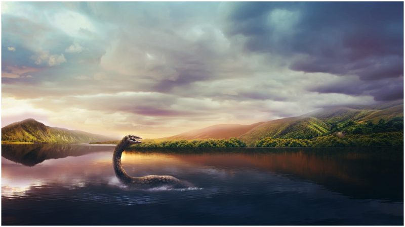 The first recorded story about the Loch Ness Monster is of St. Columba ...