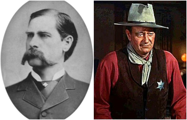 While working as a prop boy, John Wayne met Wyatt Earp; He later ...