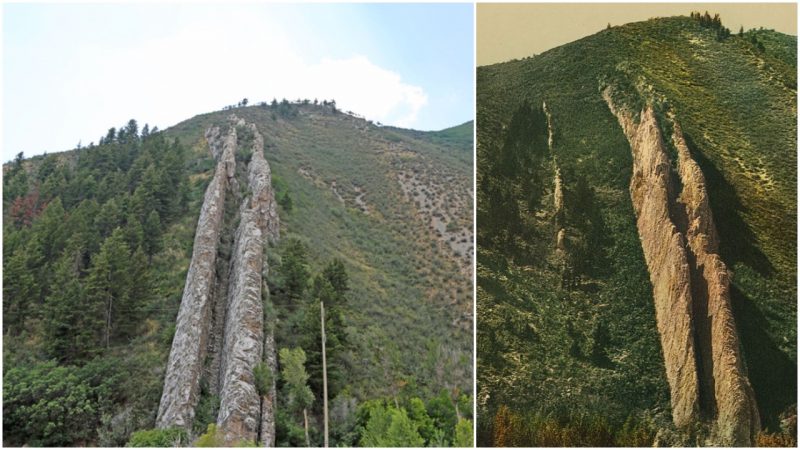 One of the strangest geological formations on Earth: the Devil's Slide ...