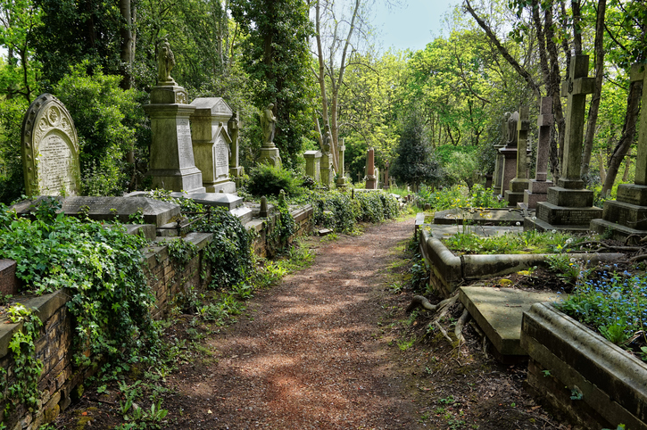 The curious case of the exploding caskets of Highgate Cemetery's ...