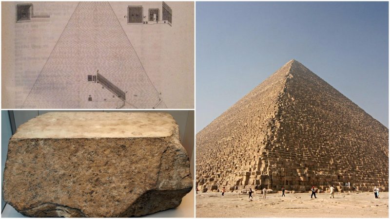 The Great Pyramid of Giza was once covered in highly polished white ...