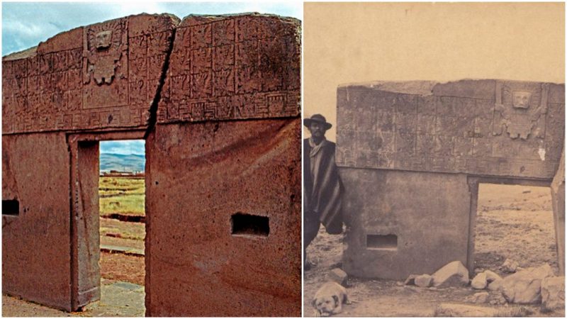 The Gate of the Sun: A megalithic solid stone structure, confusing ...