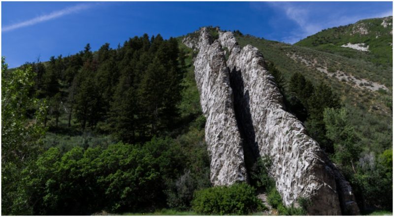 One of the strangest geological formations on Earth: the Devil's Slide ...