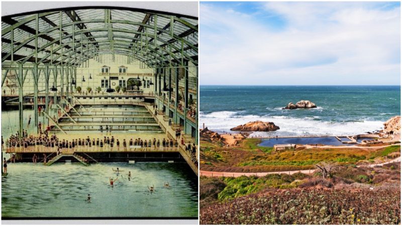 Sutro Baths in San Francisco: In 1896, it was the biggest indoor ...