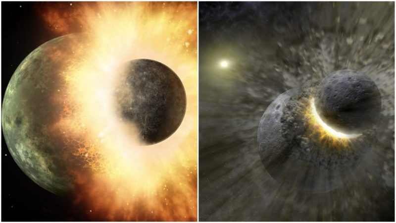 Theia - The Unknown Planetary Object Devoured to Form the Earth and Moon