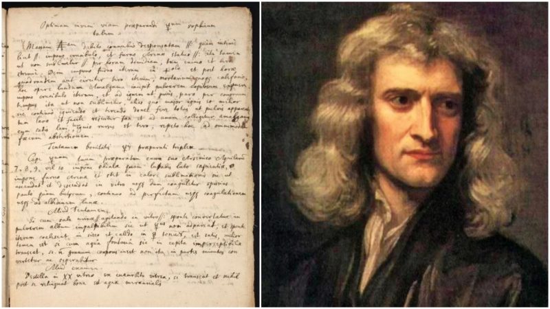 Isaac Newton’s lost alchemy recipe for 'Philosopher's Stone ...