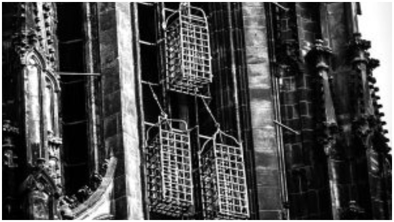 The Three Terrifying Cages on a Church Spire Where Rebels Once Rotted ...