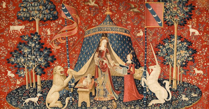 The Magnificent Medieval Tapestries Which Feature Unicorns