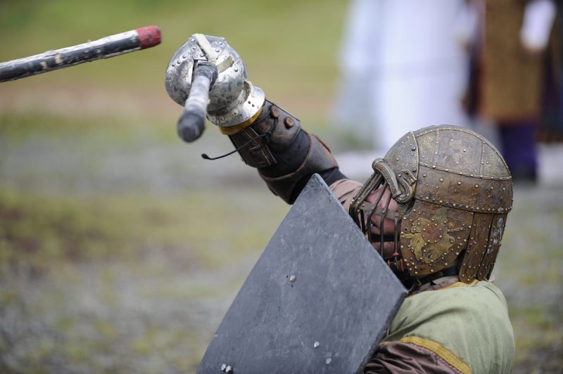 The Strange Medieval Sword Technique of Actually Holding the Blade to ...