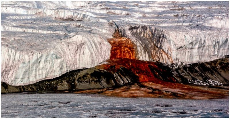 Antarctica’s Eerie Red Waterfall and Implications for Possible Life on ...