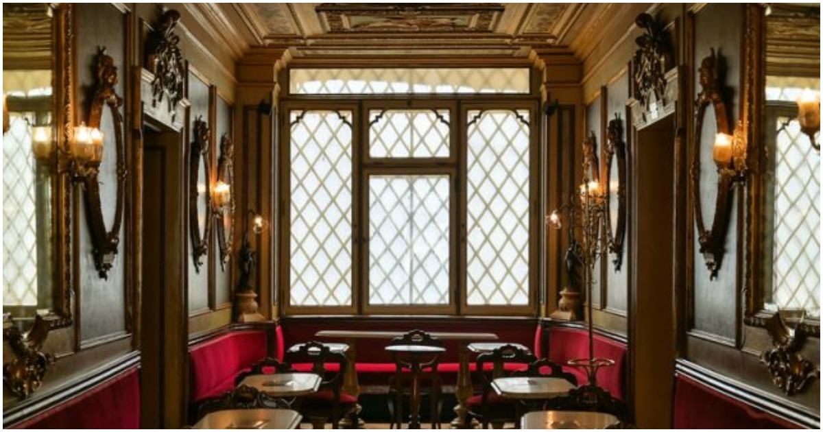 Check out the Exquisite Interiors Inside the World's Oldest Cafe
