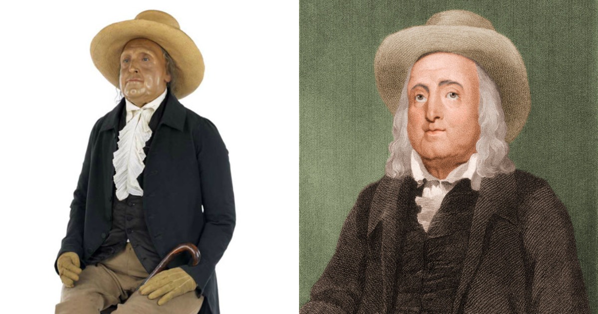 Dressed-up Skeleton of Renowned English Philosopher Goes on Display ...