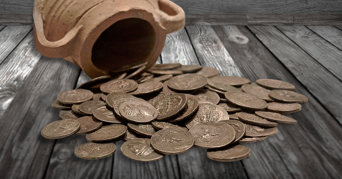 Workers Replacing Church Floor Find Hidden Chamber Full of Historic Coins