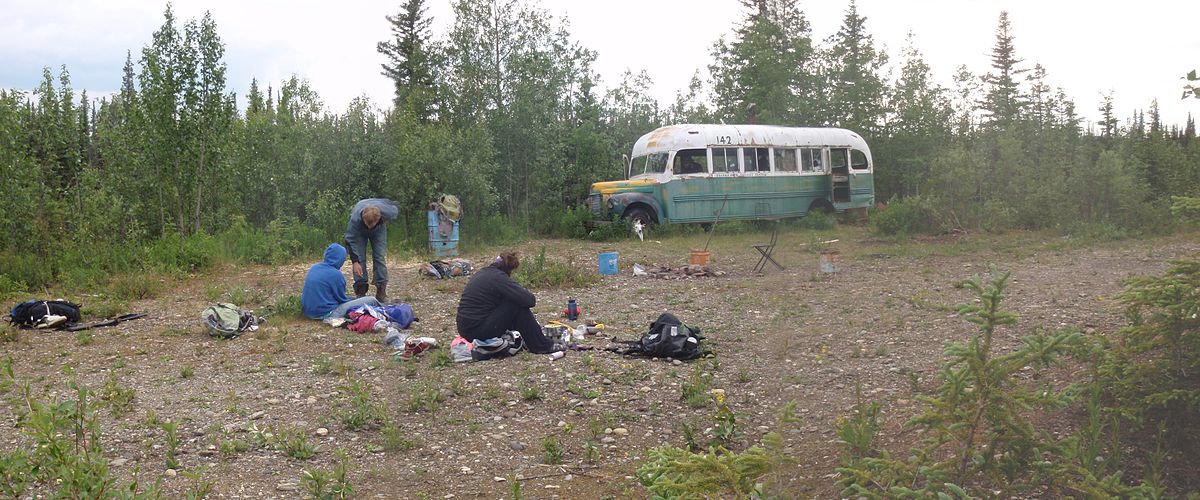 The Treacherous 'Into the Wild' Bus Airlifted out of the Alaskan Wilderness