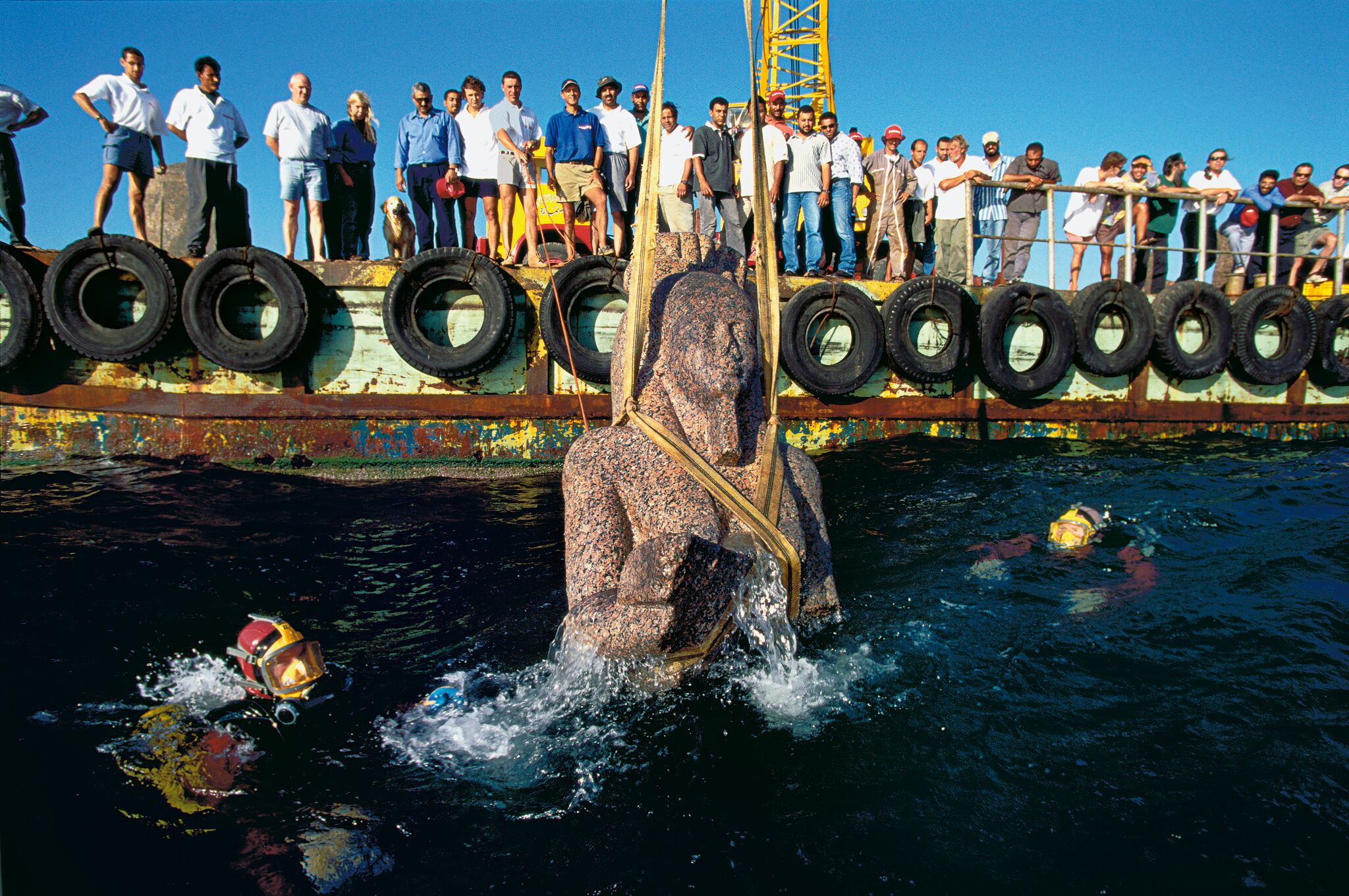 The Lost Egyptian City Of Thonis Heracleion Submerged for 1000 Years ...