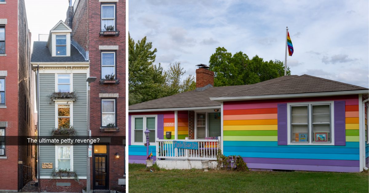 These Historic Homes Were Built Out Of Spite - The Vintage News