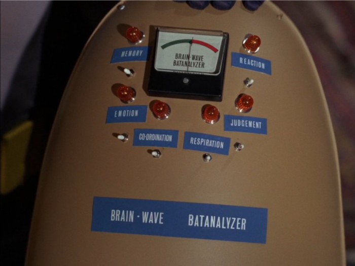 Gadget labeling level - Batman! How Batman labeled his gadgets in the ...