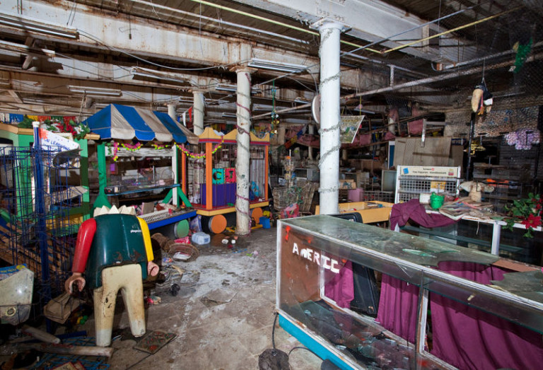 Ever wondered what an abandoned toy factory would look like? The “Toy ...
