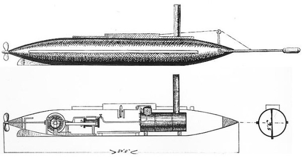 H.L. Hunley 1863- The only surviving example of a Civil War submarine ...