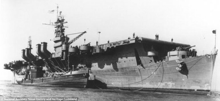Declassified photos reveal USS Independence being blown up, alongside ...